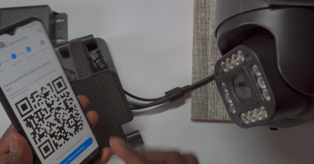 How to Add the V380 Dual Lens PTZ Camera to Your WiFi Network and the ...